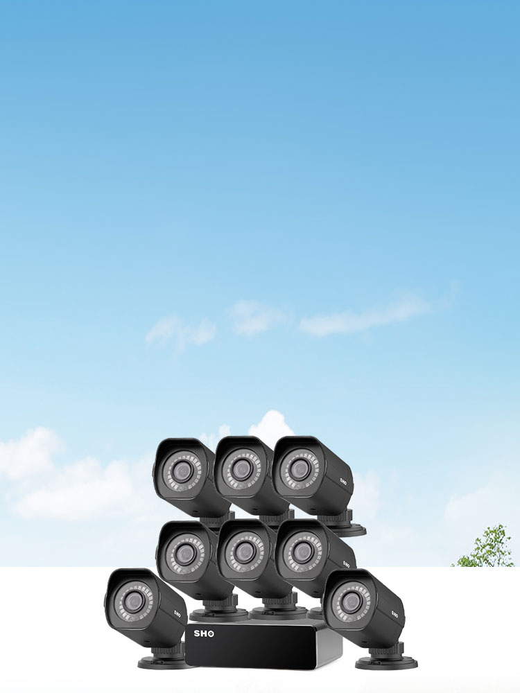 SHO 1080p sPoE Security Camera System